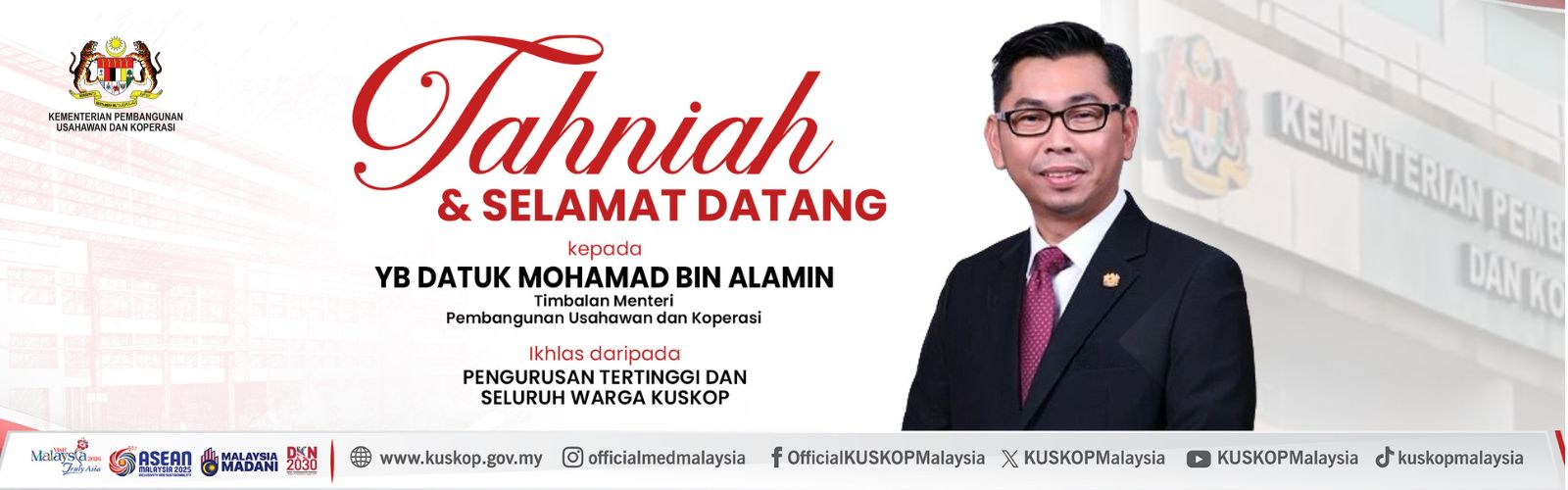 KEMENTERIAN PEMBANGUNAN USAHAWAN DAN KOPERASI (KUSKOP)